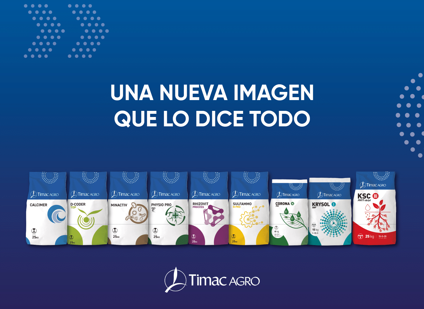 TIMAC AGRO renueva los packagings