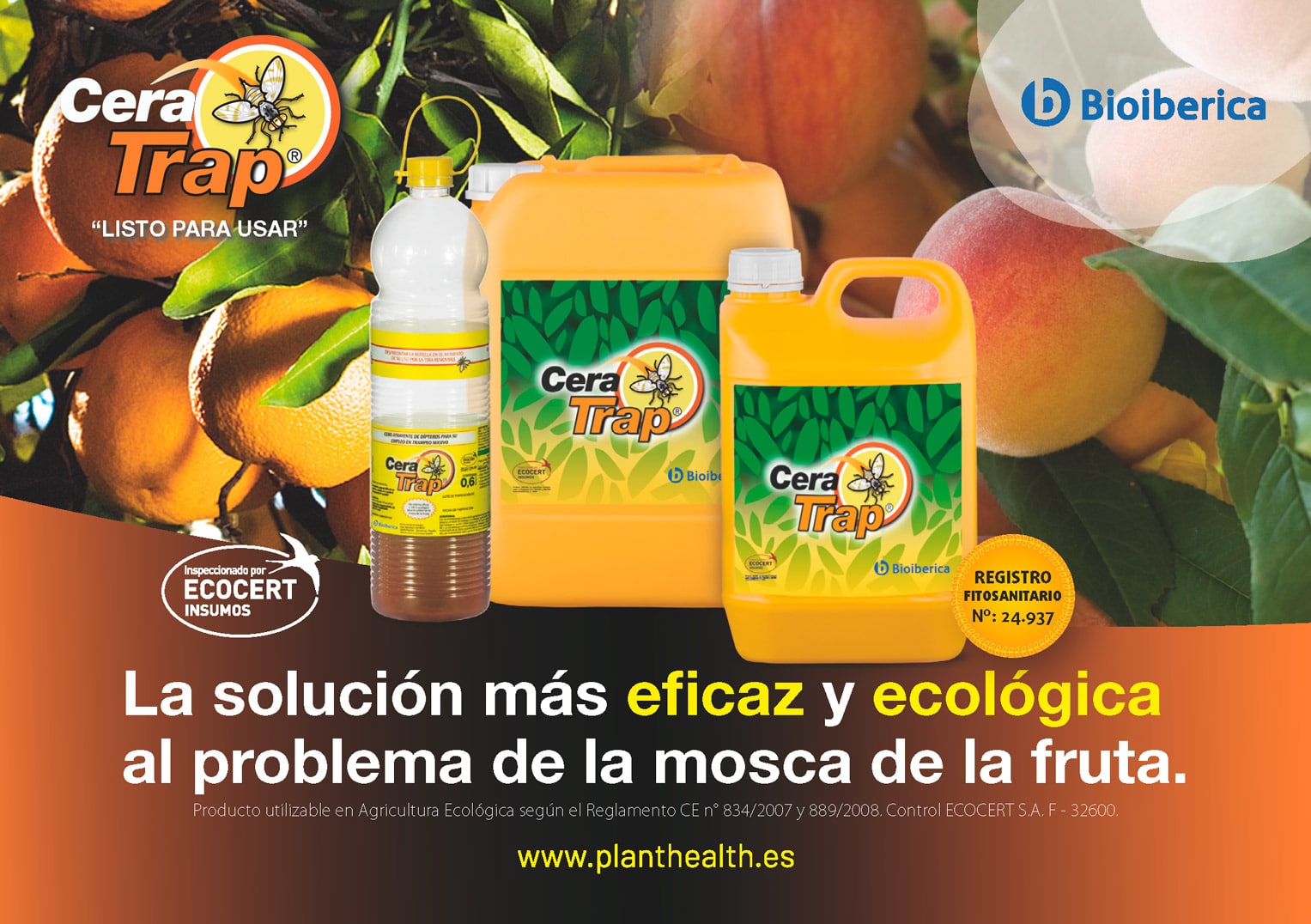 Investigación a nivel de campo control de A. ludens